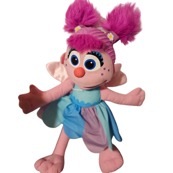 Sesame Street | Toys | Abby Cadabby Plush Doll Stuffed Toy Sesame Street Gund Pink Purple Fairy ...